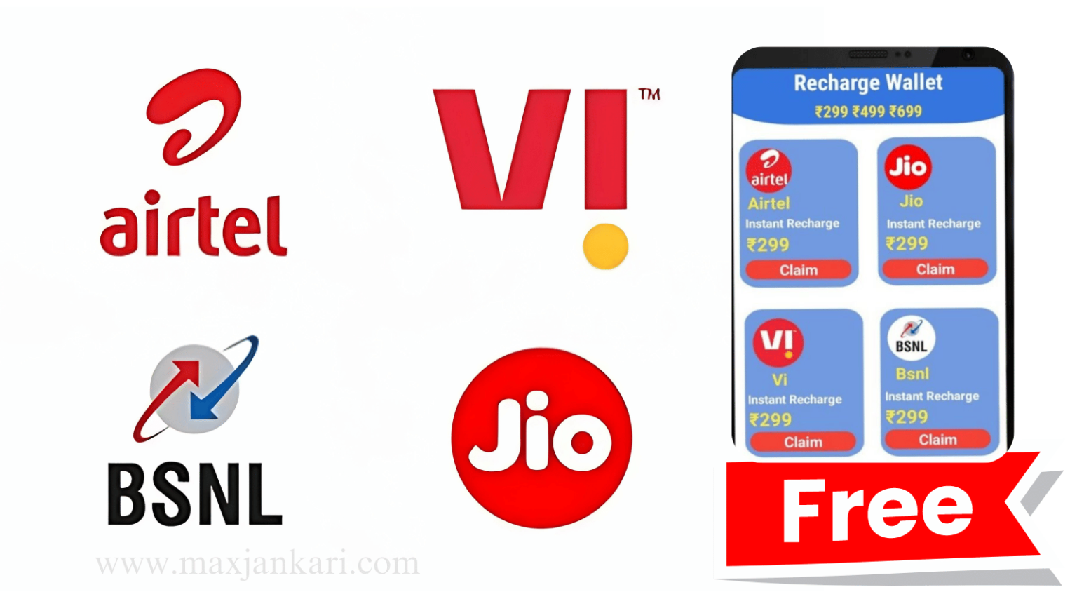 Free Recharge – Max Jankari